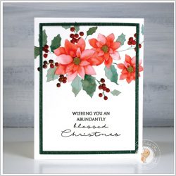 Pretty Poinsettia Poem – The Foiled Fox
